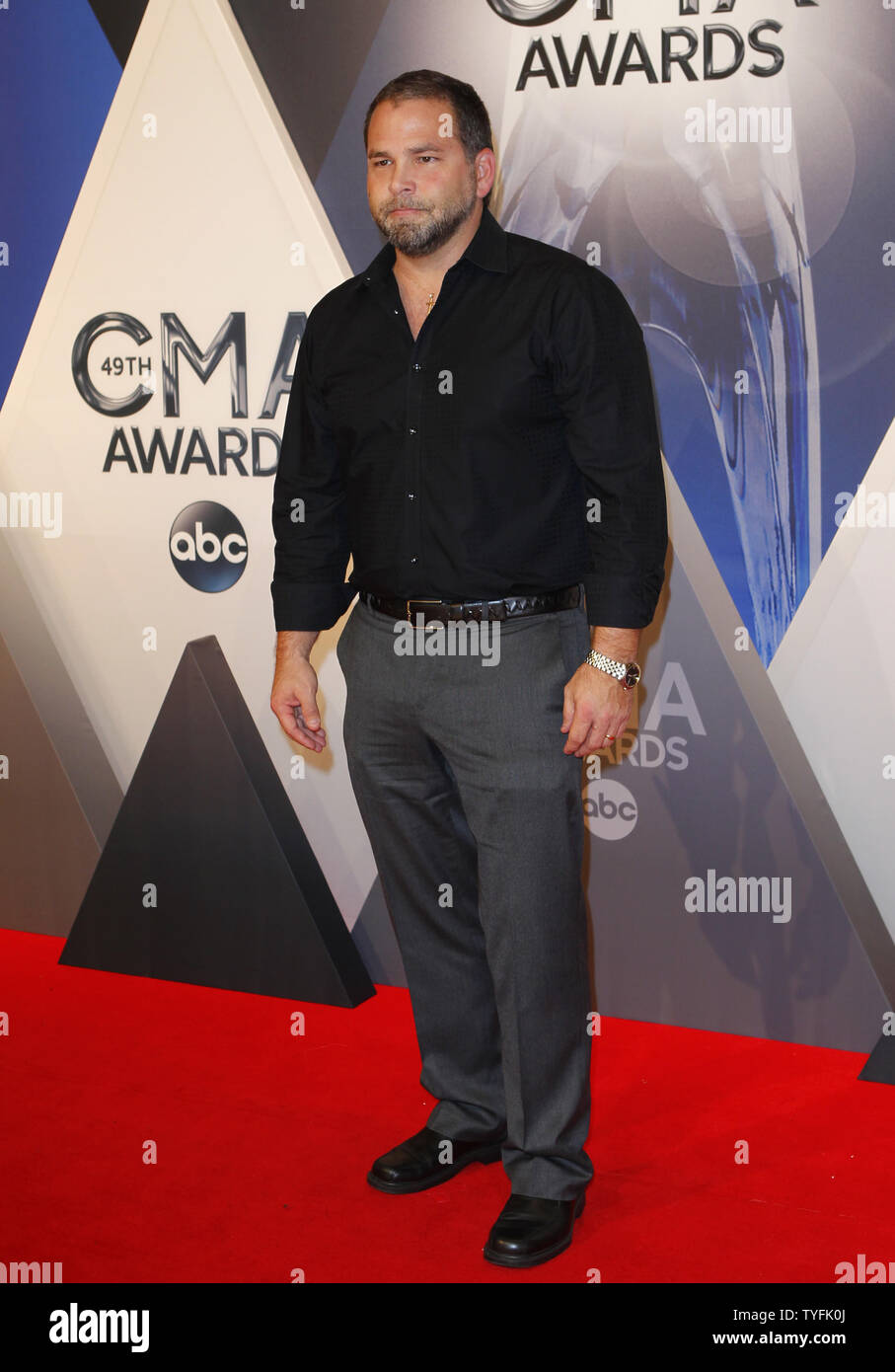 Country music artist Michael Knox arrives on the red carpet at the 2015 ...
