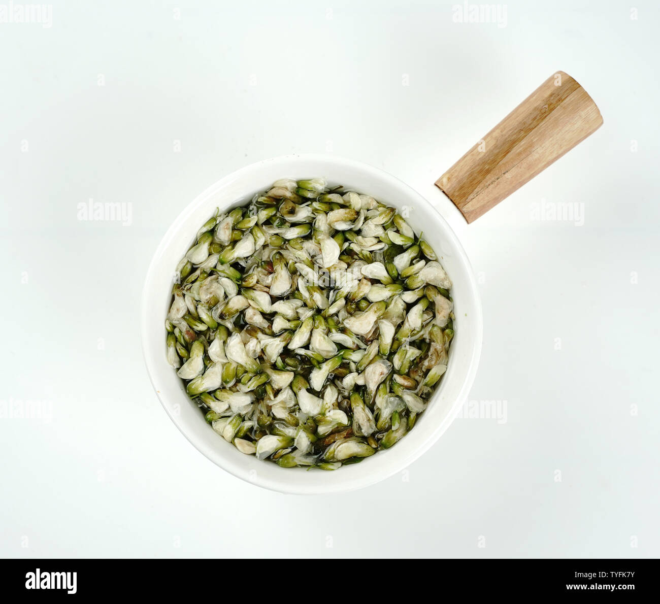 Dried locust flower Stock Photo - Alamy