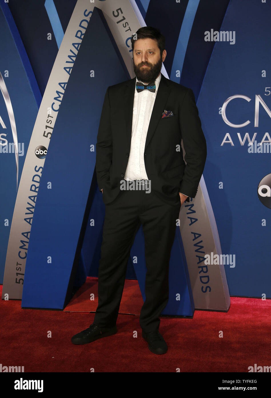 Eric Masse walks the red carpet as he arrives for the 51st Annual ...