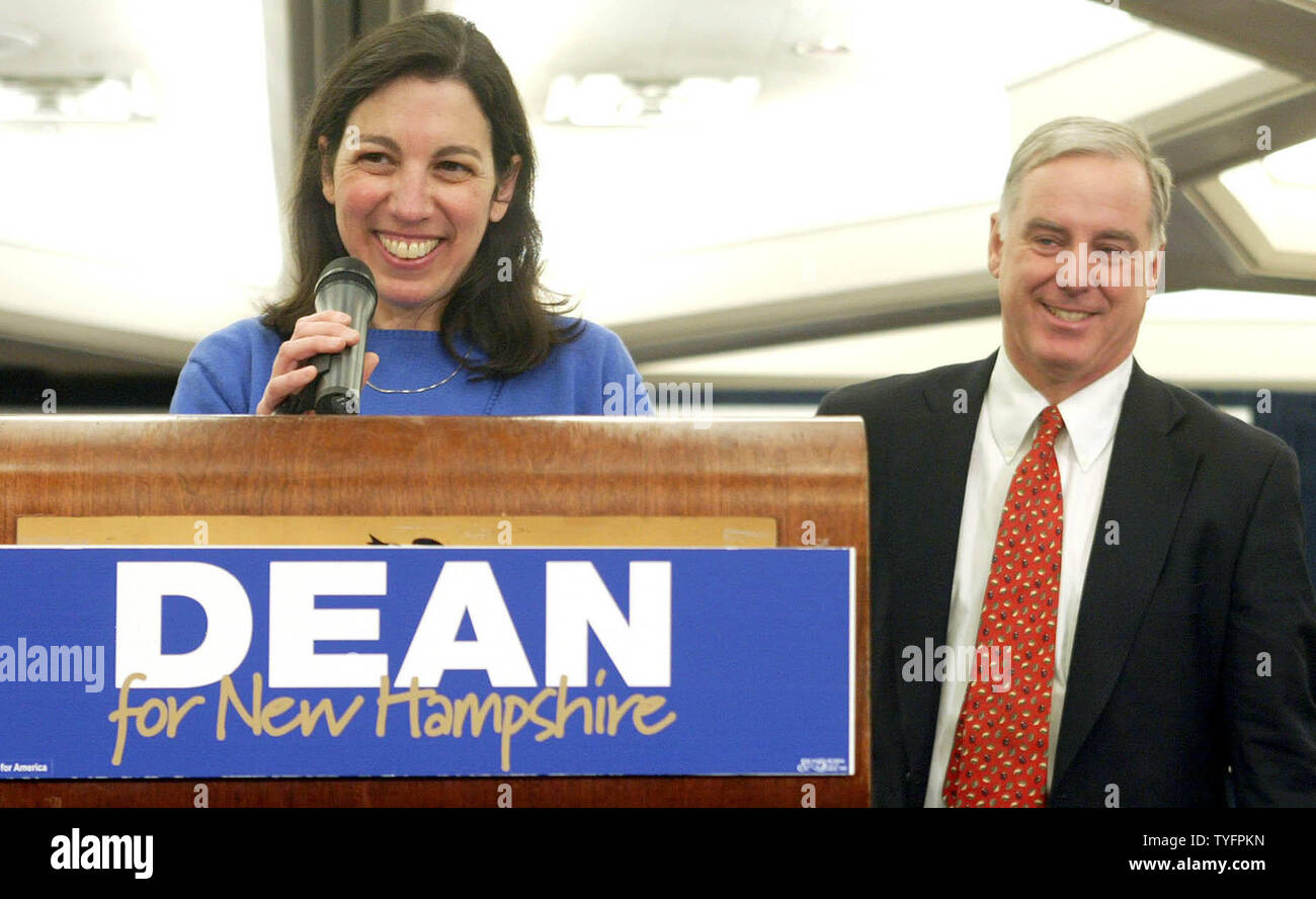 Democratic Presidential candidate Gov. Howard Dean looks on as he is ...