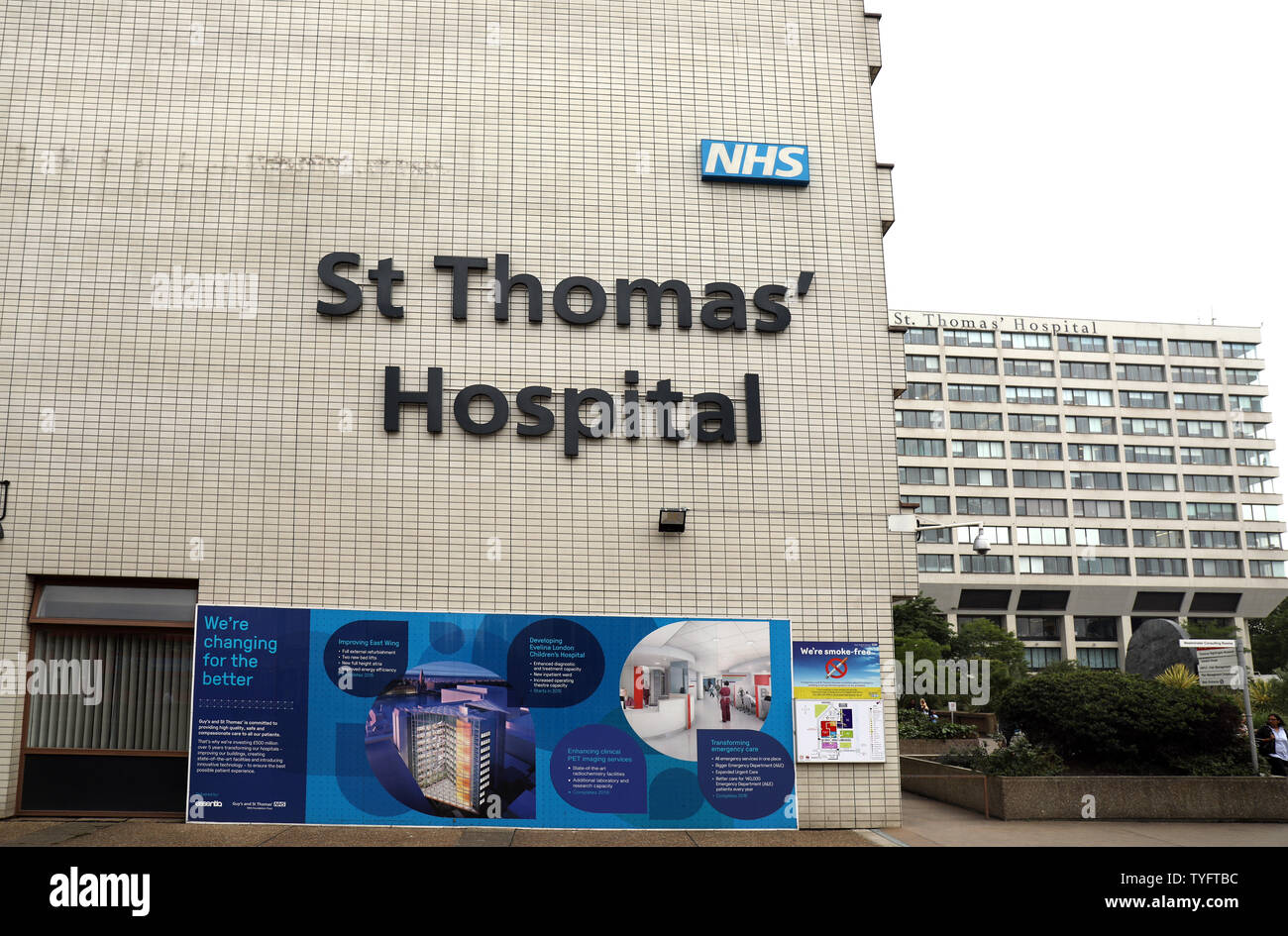 St Thomas' Hospital Stock Photo - Alamy