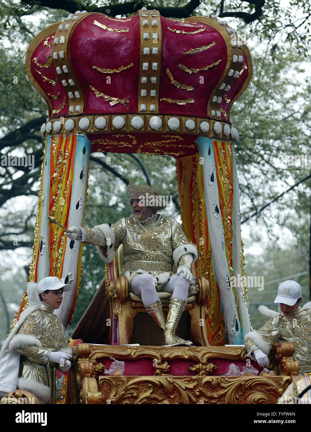 King rex parade mardi gras hi-res stock photography and images - Alamy