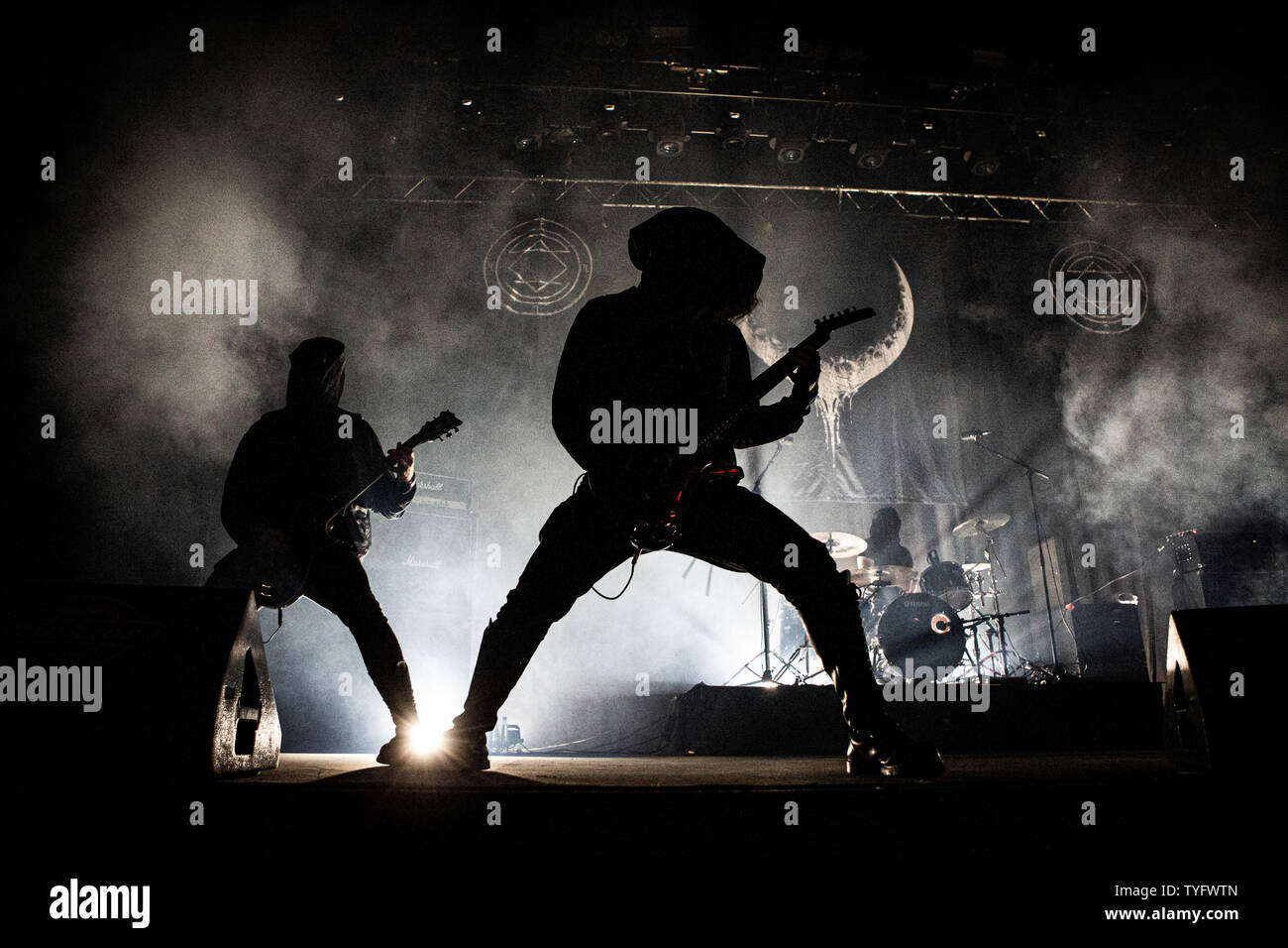 Copenhagen, Denmark - June 22nd, 2019. The American melodic black metal ...