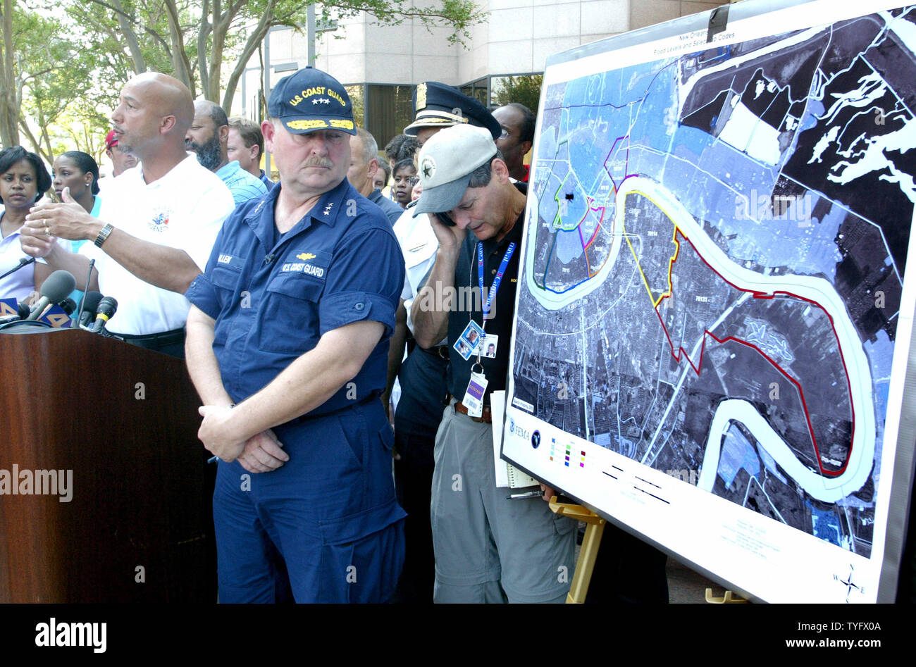 New orleans district map hi-res stock photography and images - Alamy