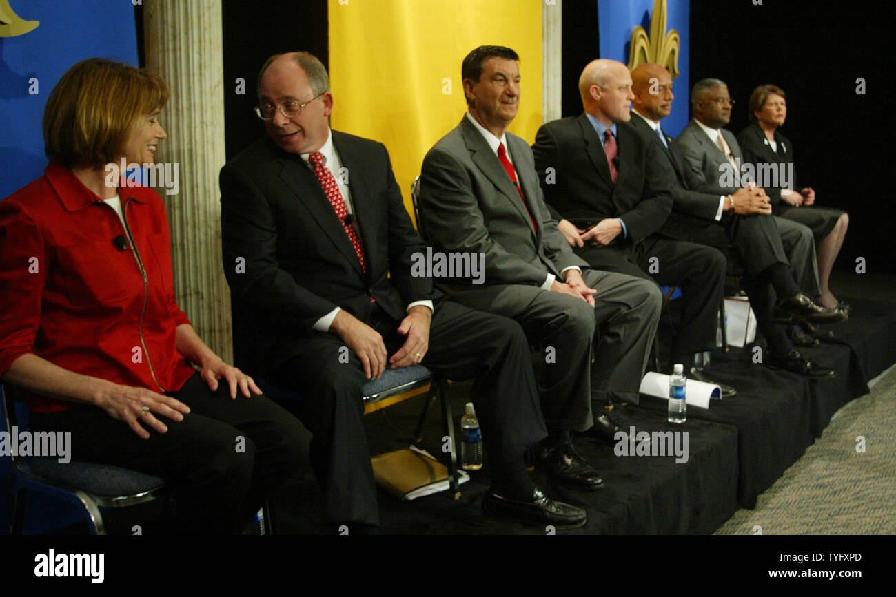 Virginia Boulet, Robert Couhig, Ron Forman, Mitch Landrieu, Mayor Ray ...