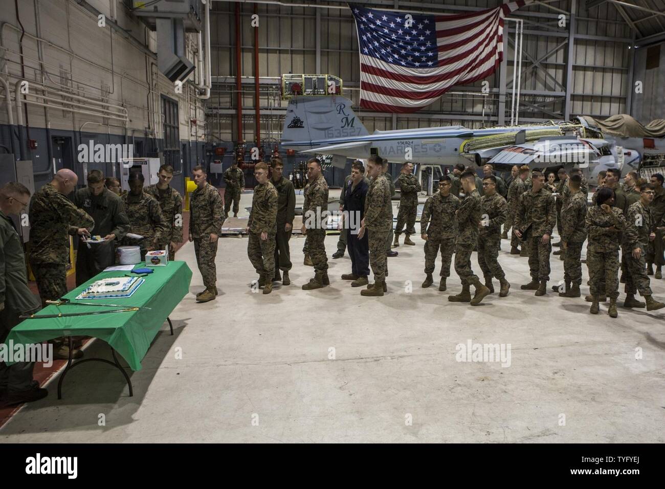 U.S. Marines assigned to Marine Tactical Electronic Warfare Squadron ...