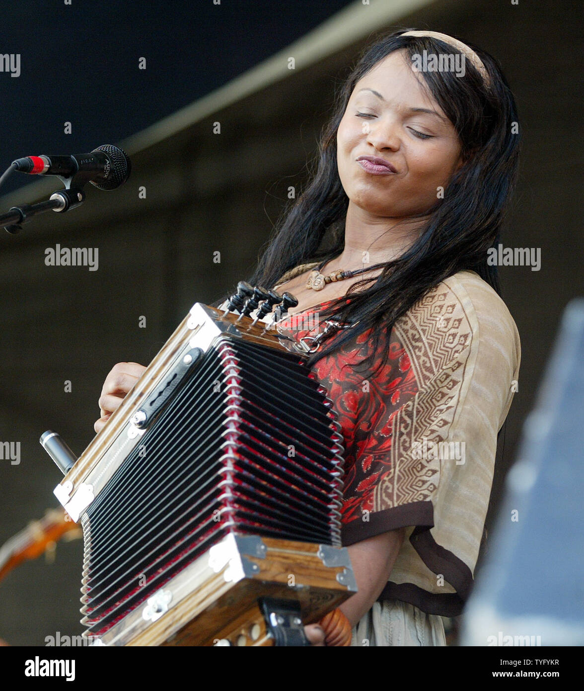 Rosie Ledet performs at the New Orleans Jazz and Heritage Festival in ...