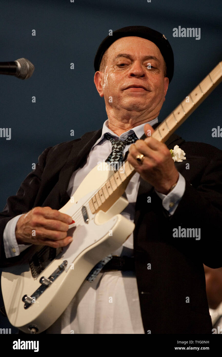 New Orleans great Deacon John Moore rocks the house in the Blues Tent ...