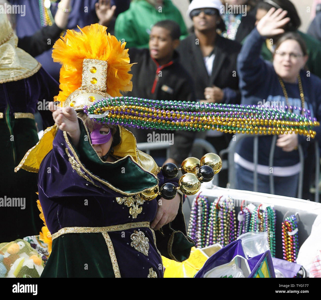 King mardi gras parade float hi-res stock photography and images - Alamy