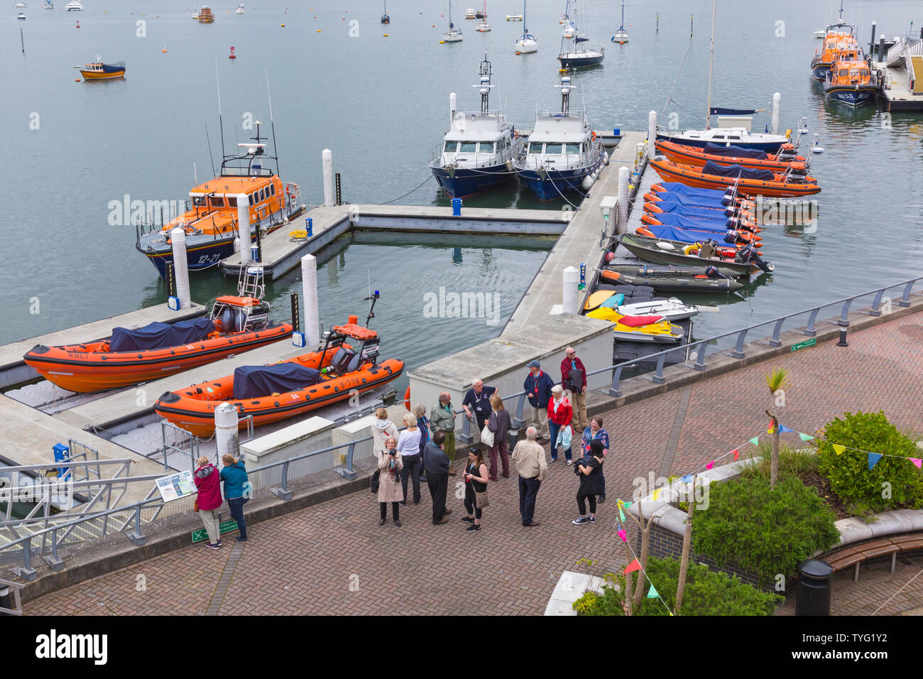 Rnli lifeboat headquarters poole hi-res stock photography and images ...