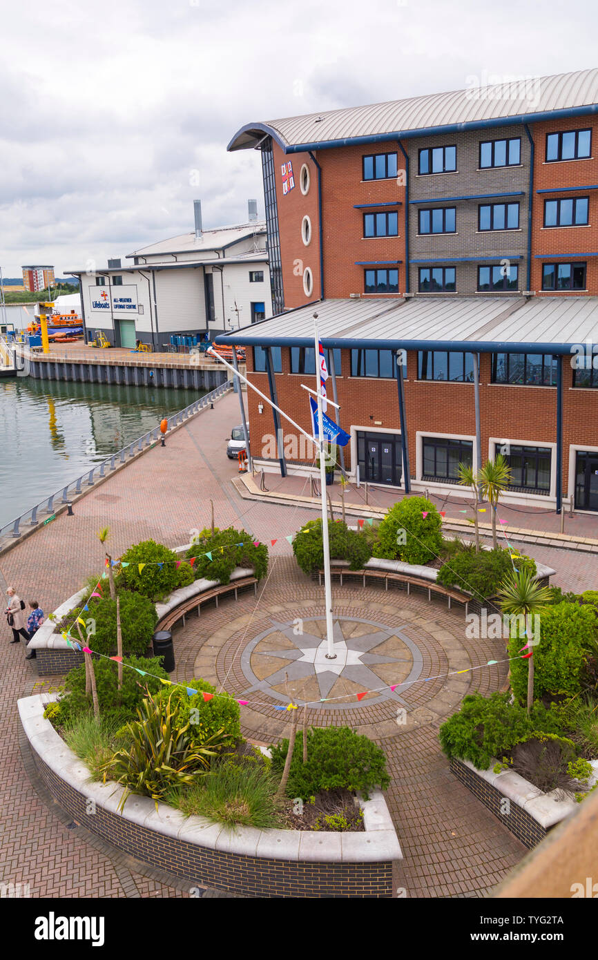 RNLI Royal National Lifeboat Institution Headquarters at Poole, Dorset ...