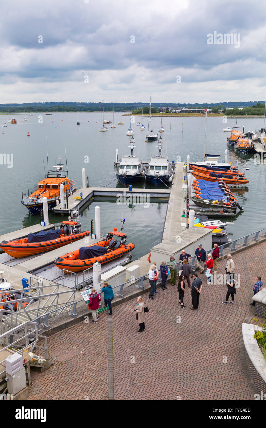 RNLI Royal National Lifeboat Institution Headquarters at Poole, Dorset ...