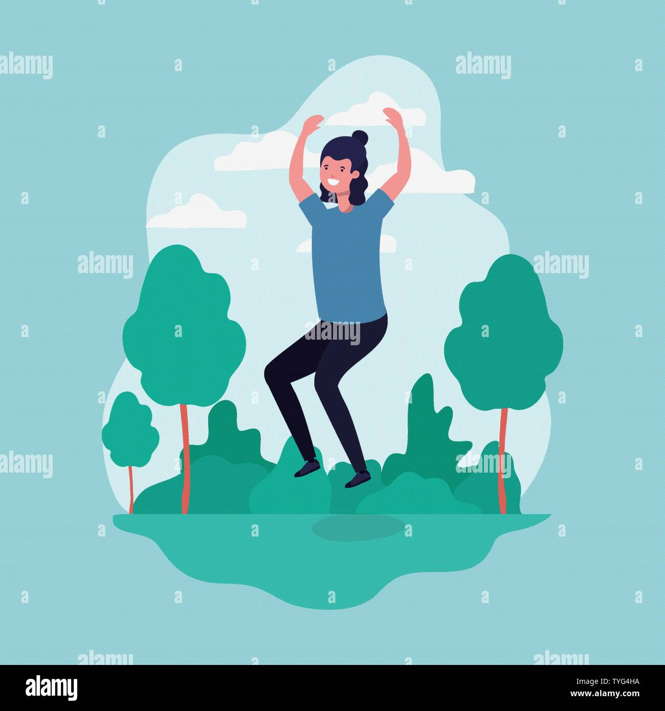 Cartoon Jumping Man Stock Photos & Cartoon Jumping Man Stock Images - Alamy
