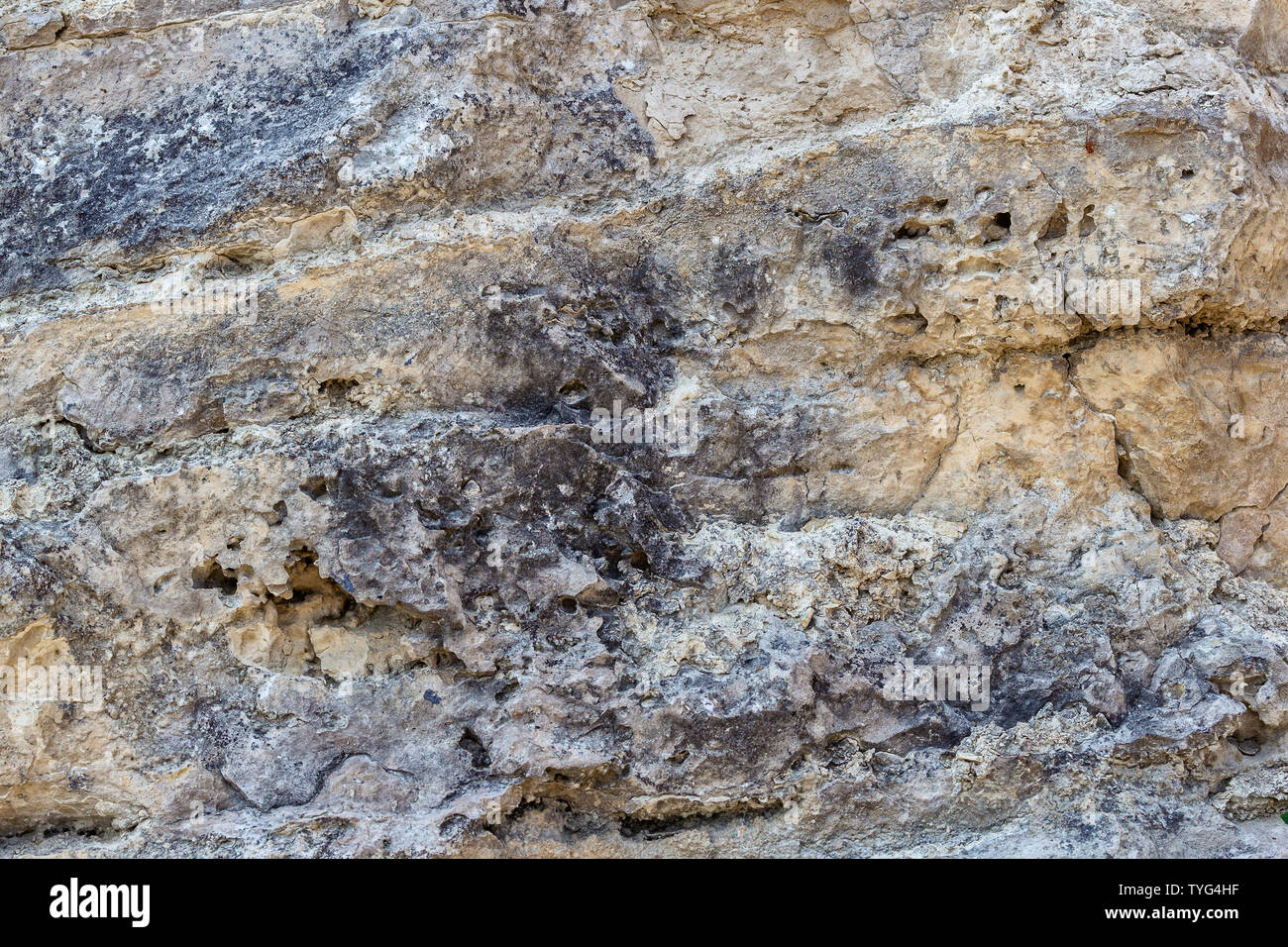 Natural stone texture background. Limestone. Rock formation Stock Photo ...