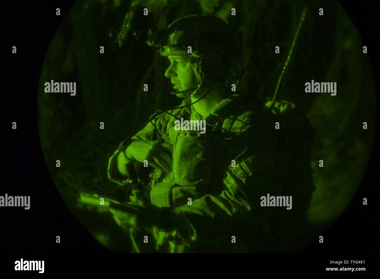 Maj. Michael Hayek, 7th Air Support Operations Squadron director of ...