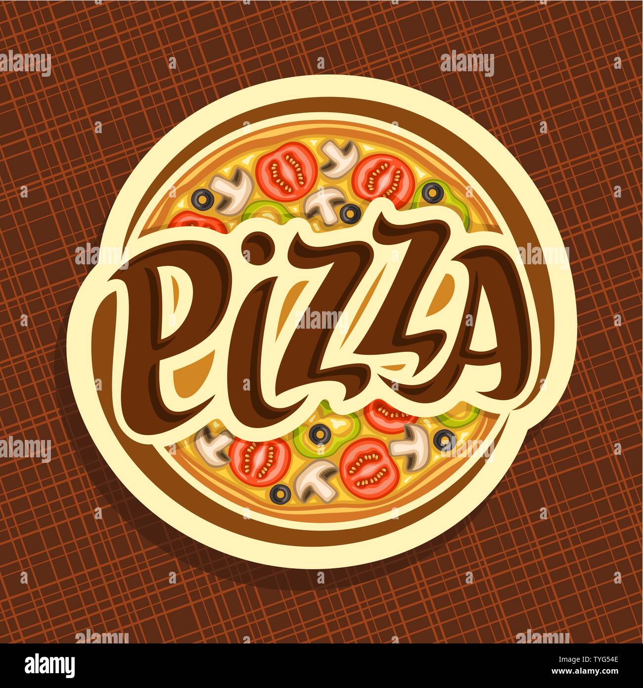 Vector poster for Pizza Stock Vector Image & Art - Alamy