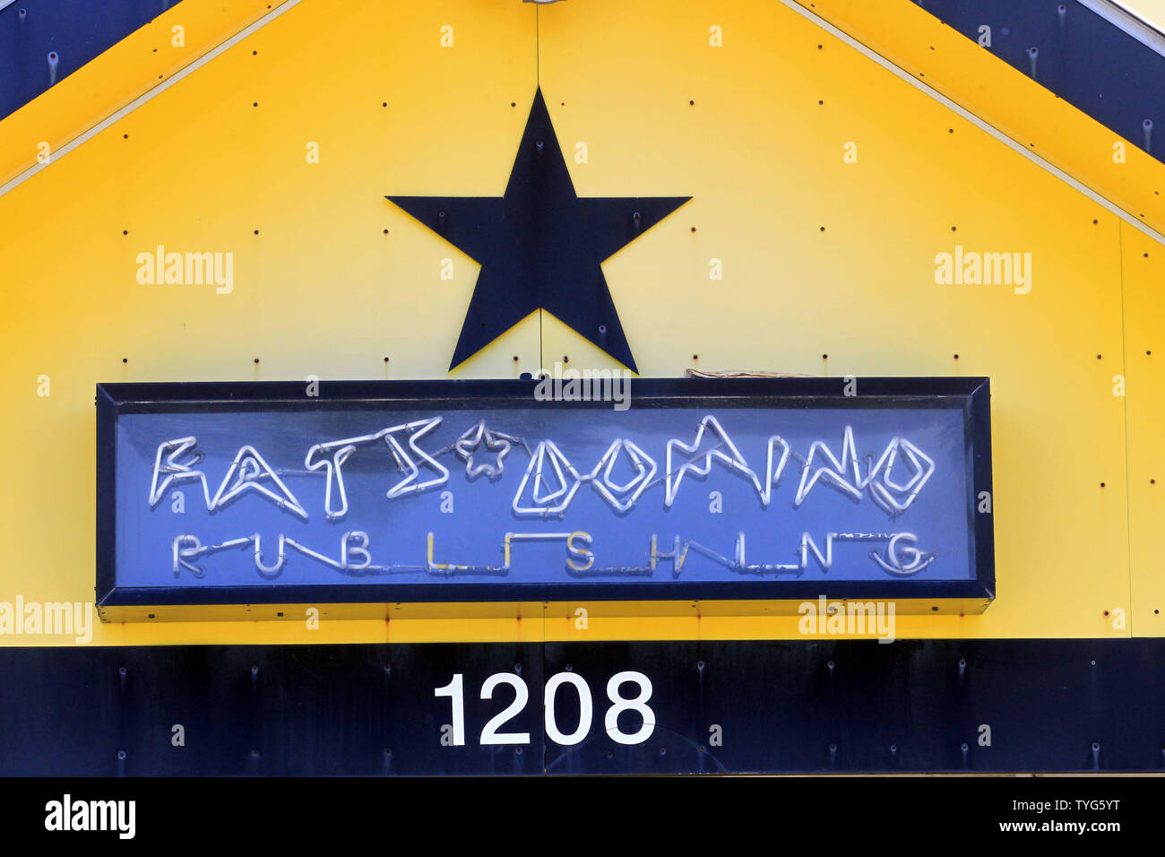 Antoine 'Fats' Domino's home in the Lower 9th Ward in New Orleans is ...