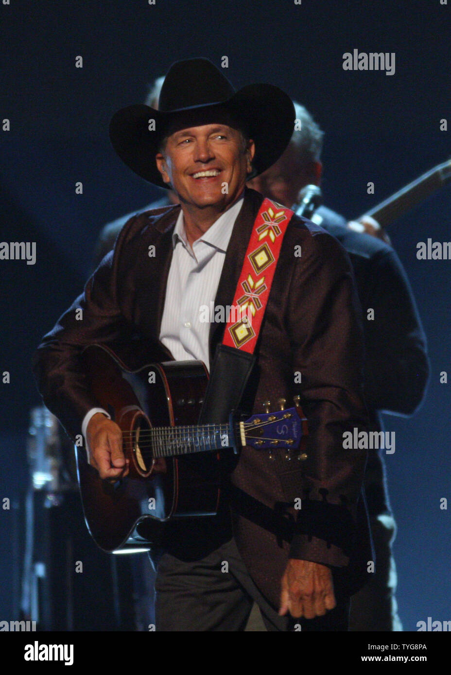 George Strait performs at the 43rd Annual Country Music Association ...