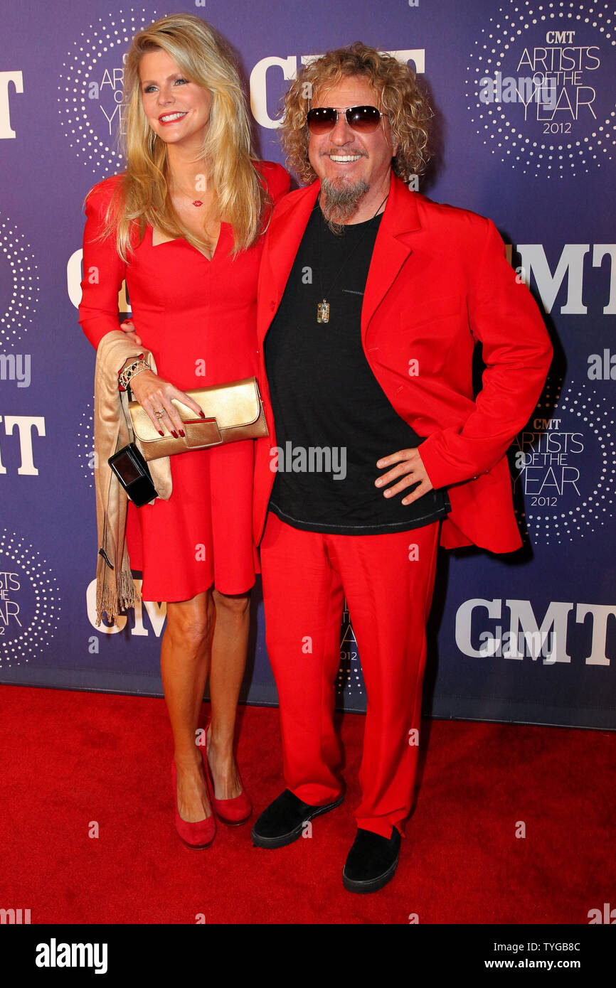 Sammy hagar and kari hagar hi-res stock photography and images - Alamy