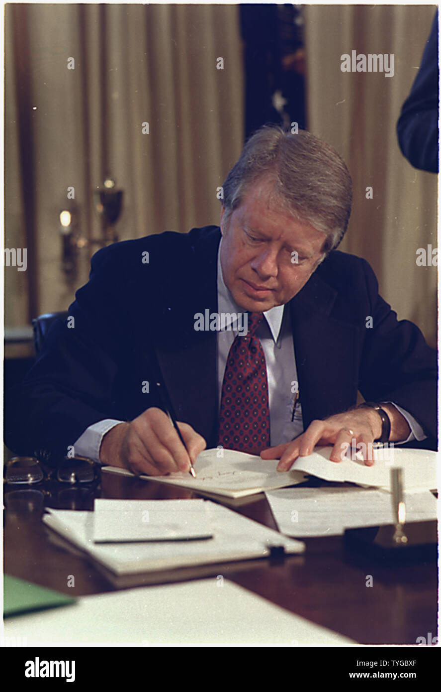 President Jimmy Carter Stock Photo - Alamy