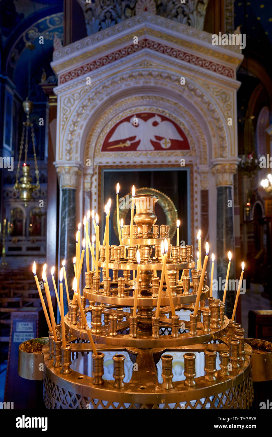 Athens Greece. The Mitropolis Cathedral Stock Photo - Alamy