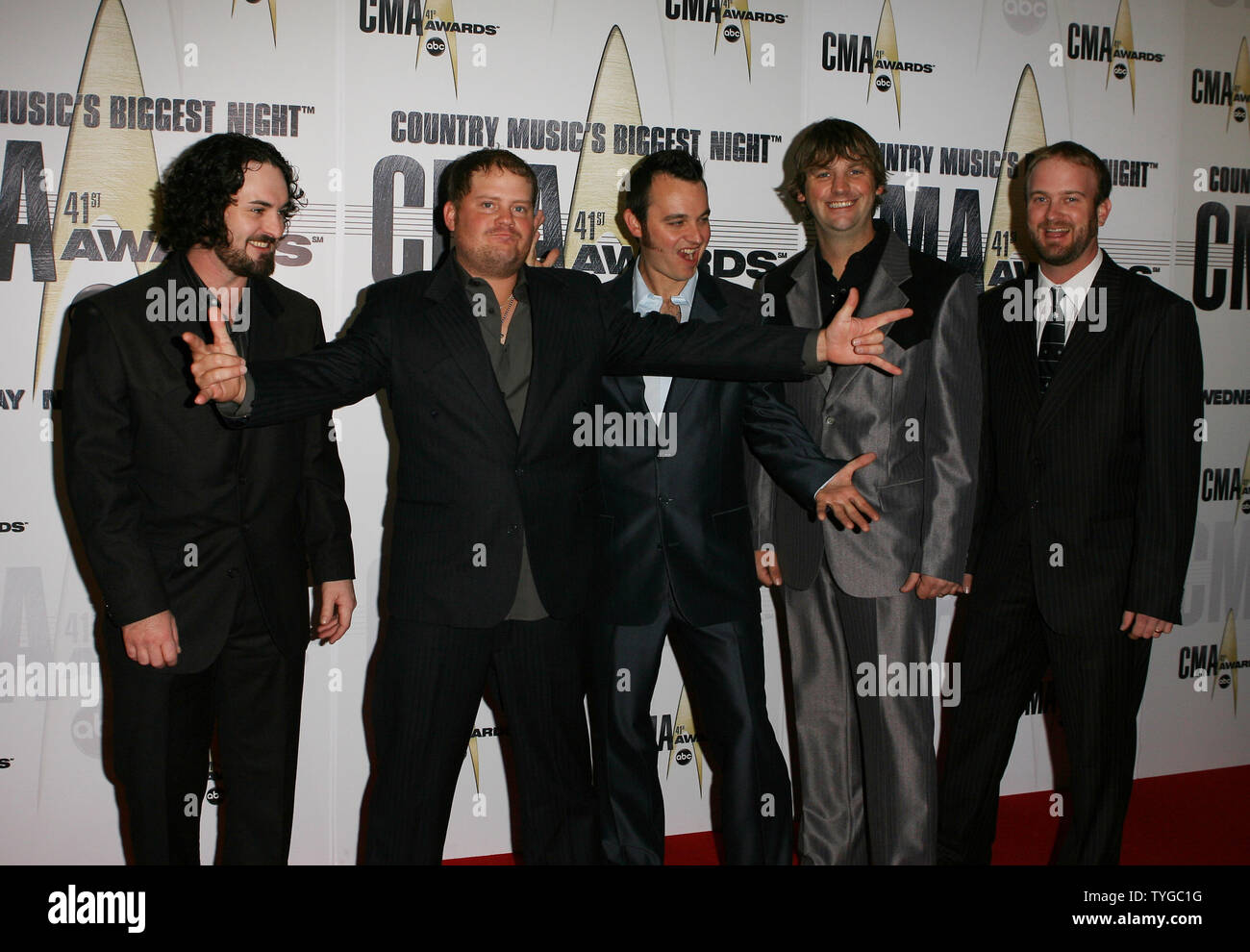 Jason Meadows and his wife Amber arrive at the 41st annual Country ...