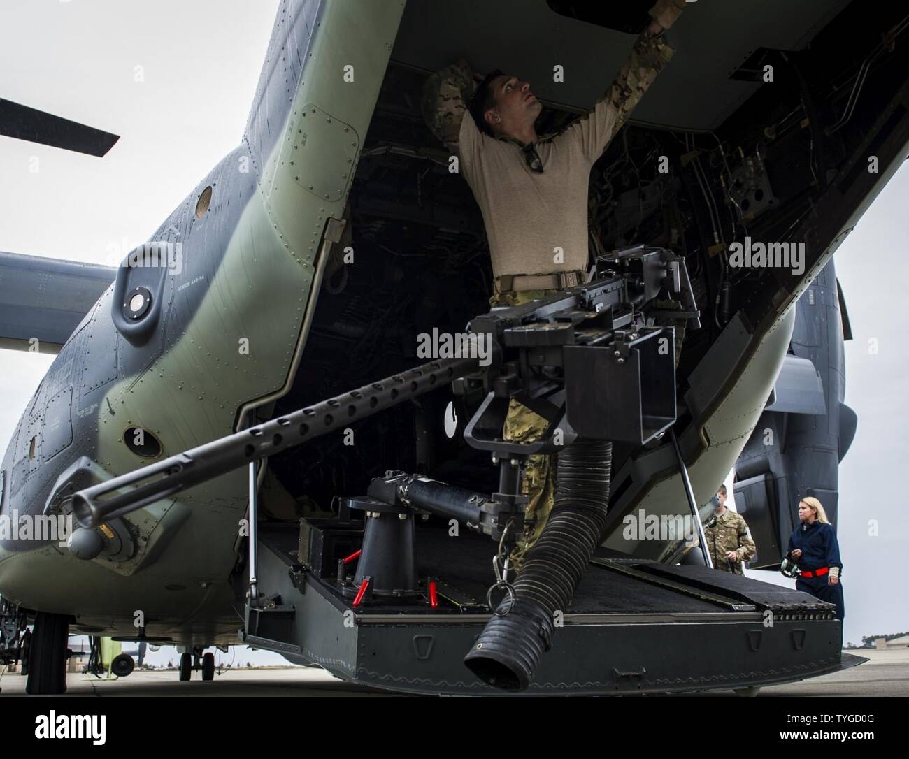 Air Commandos with the 8th Special Operations Squadron conduct a ...