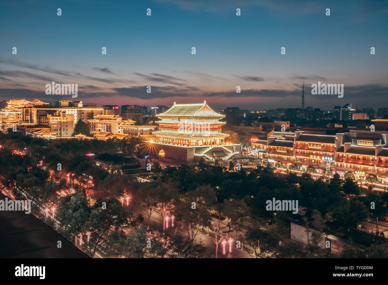 Changan landmarks hi-res stock photography and images - Alamy