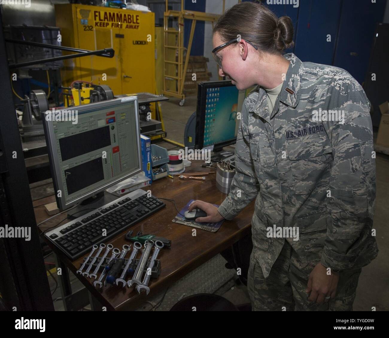 U.S. Air Force 2nd Lt. Carol Bryant, Air Force Institute of Technology ...