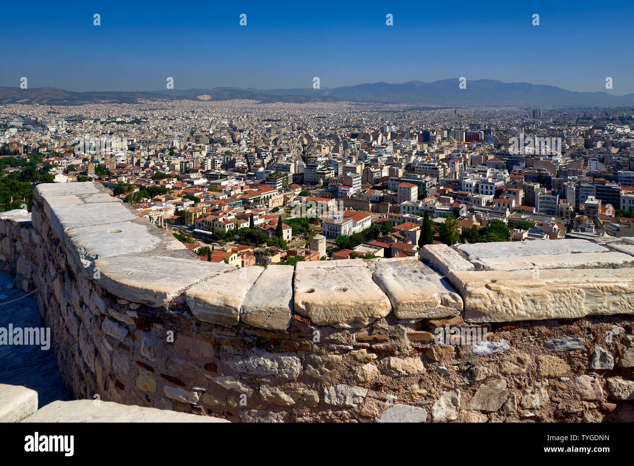 Acropolis Athens Birds Eye High Resolution Stock Photography and Images ...