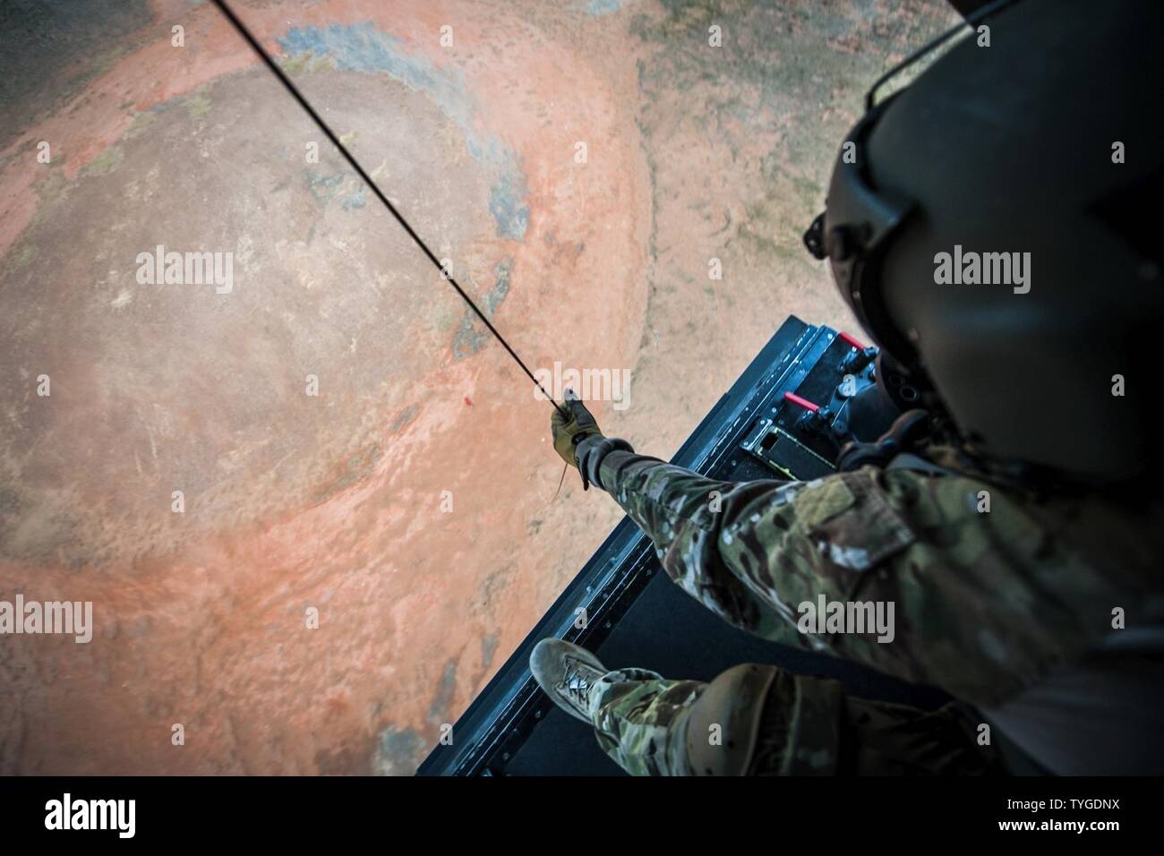 Staff Sgt. Jeffrey Pratt, a flight engineer with the 8th Special ...