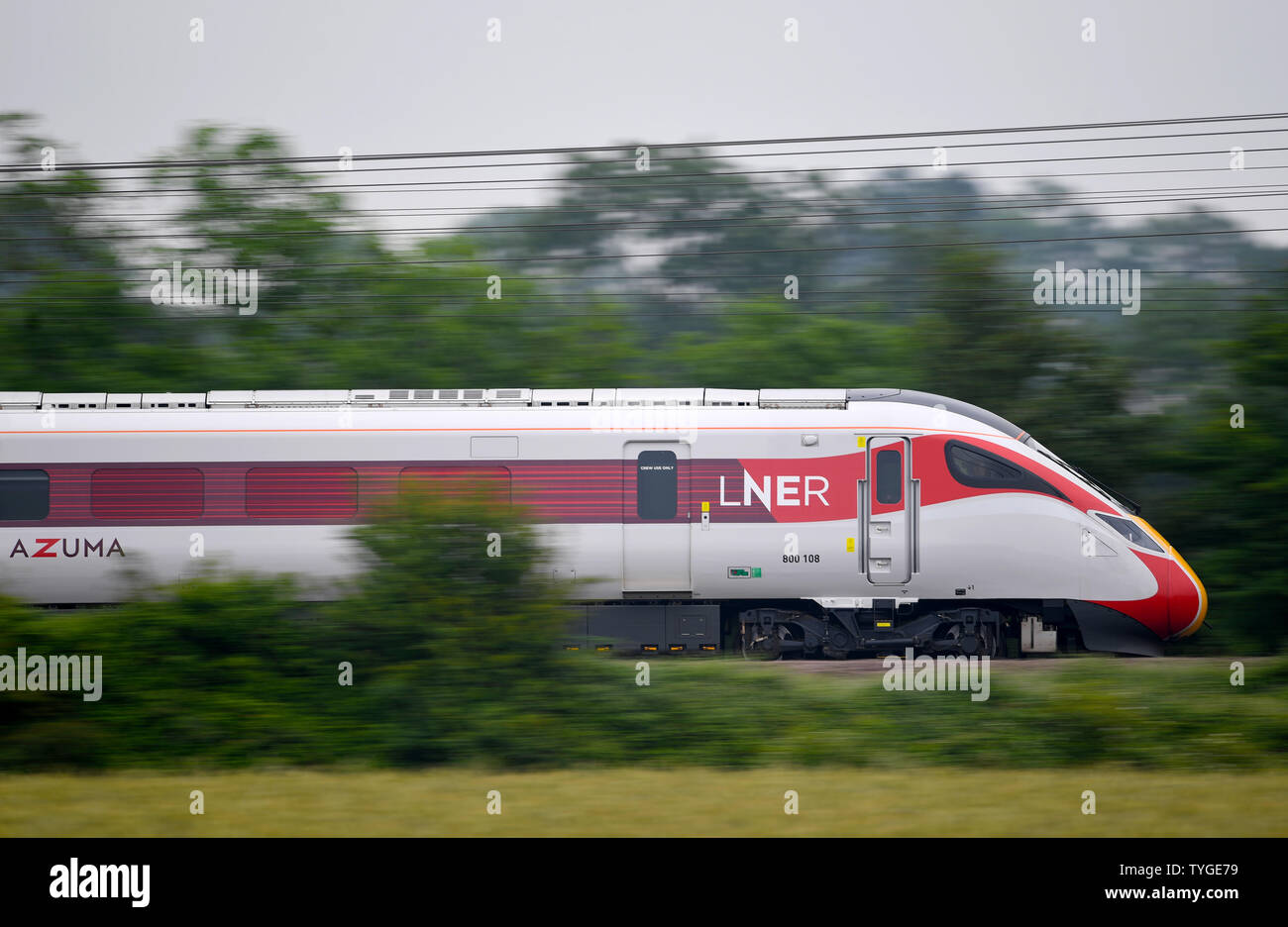 Lner azuma train hi-res stock photography and images - Alamy