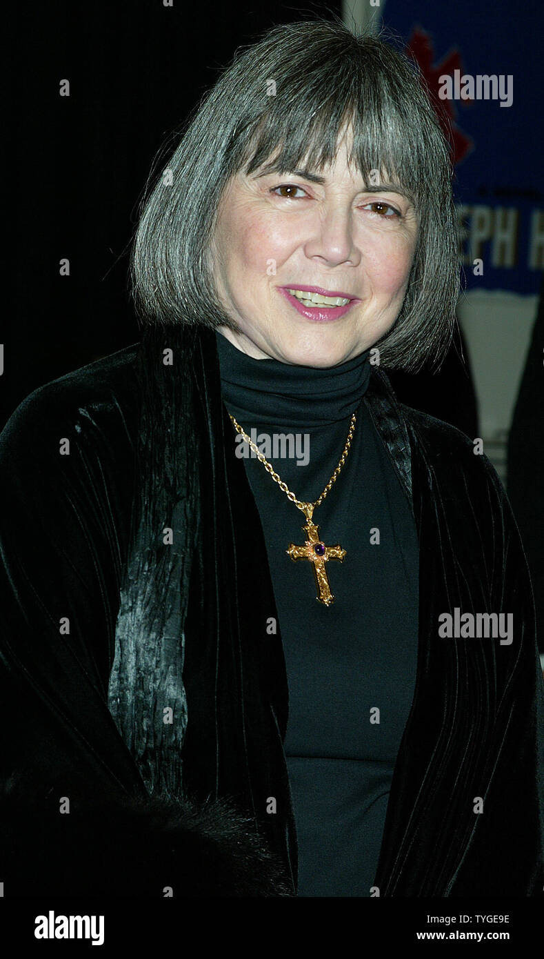Anne Rice signs copies of her new book "Blood Canticle" at Barnes ...