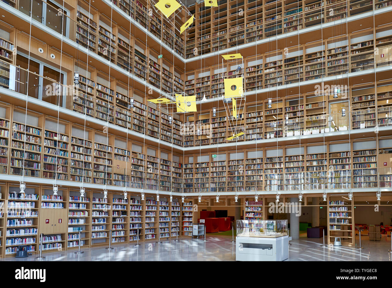 Athens Greece. The National Library inside the Stavros Niarchos ...
