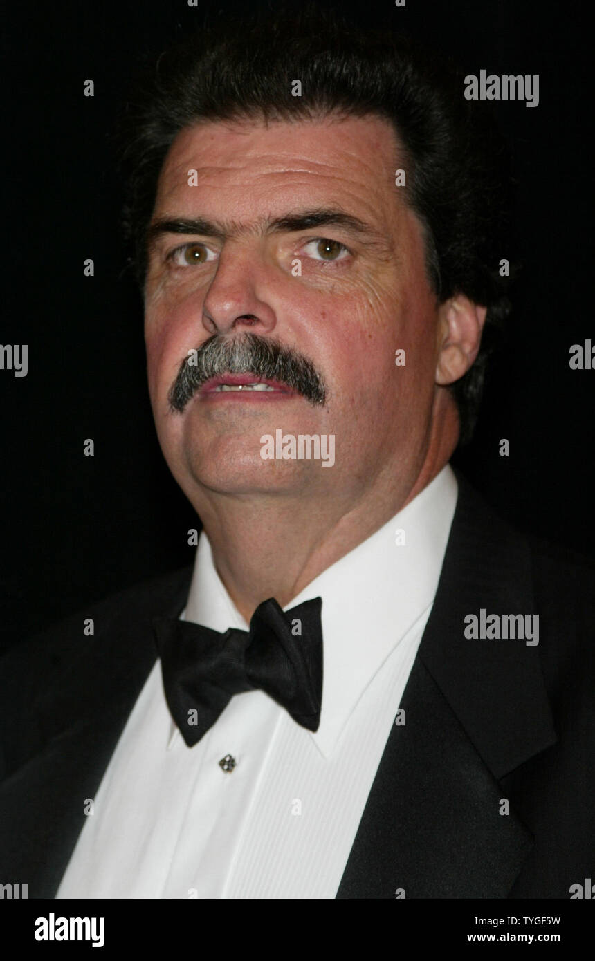 Mike Helton poses for pictures at the 2003 NASCAR Winston Cup Series ...