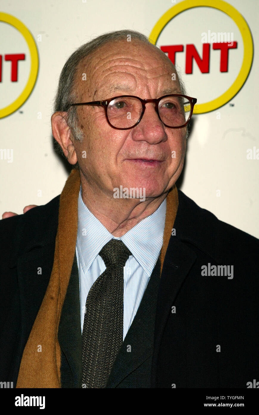 Neil Simon poses for pictures at the special screening of TNT's "The ...