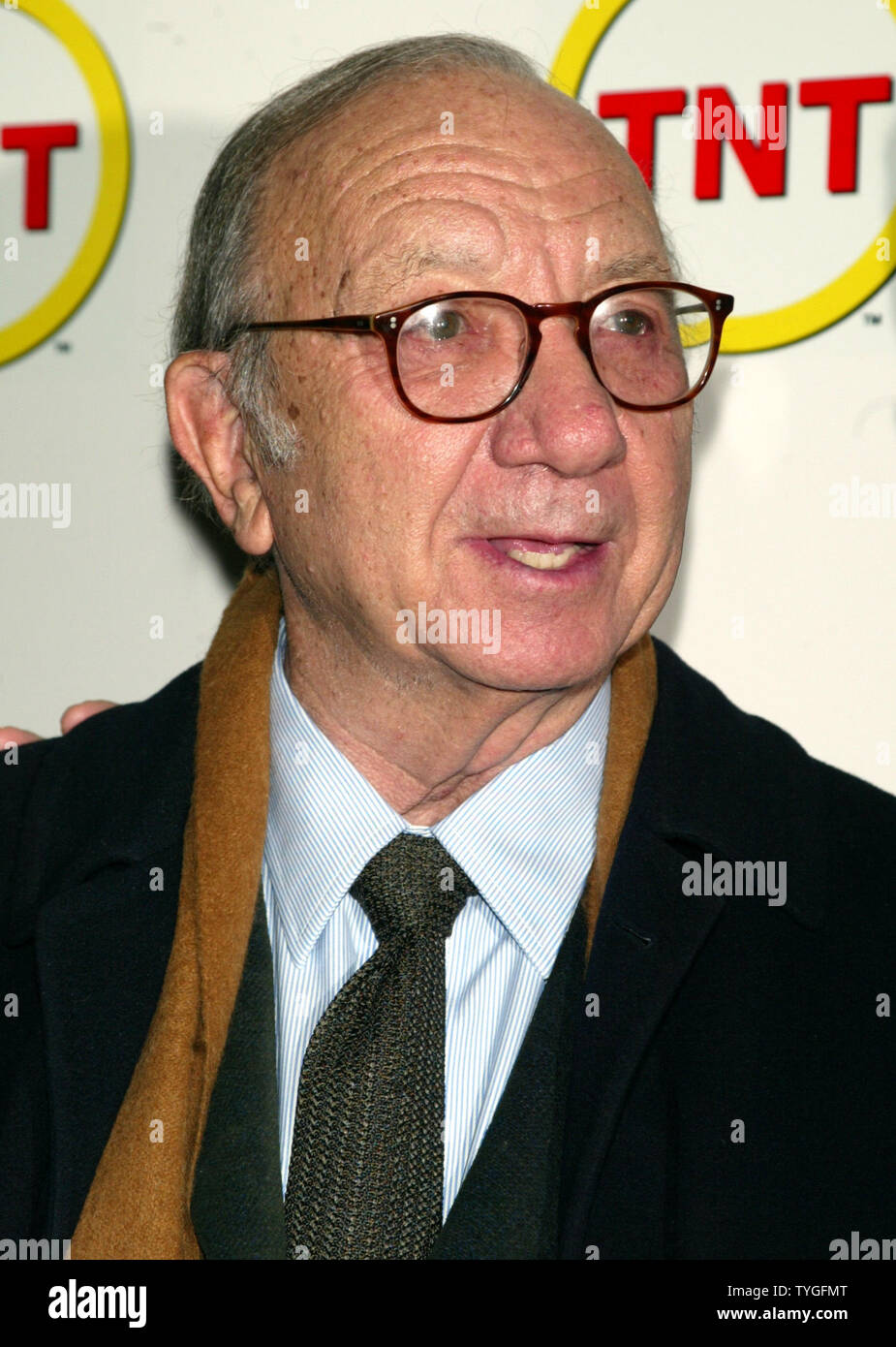 Neil Simon poses for pictures at the special screening of TNT's "The ...