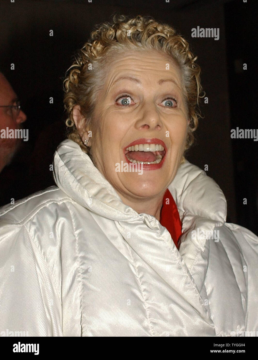 Actress Lynn Redgrave attends the Feb. 26, 2004 opening night ...