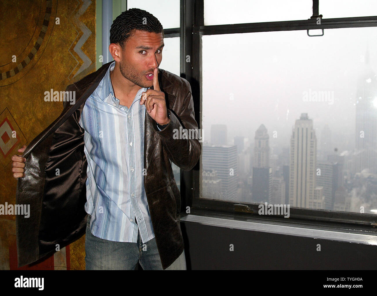 Charles Divins poses for pictures after announcing the Nominees for the ...