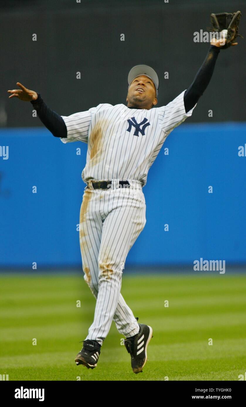 YANKEES HOME OPENER- NEW YORK - APRIL 8: New York Yankee's second ...