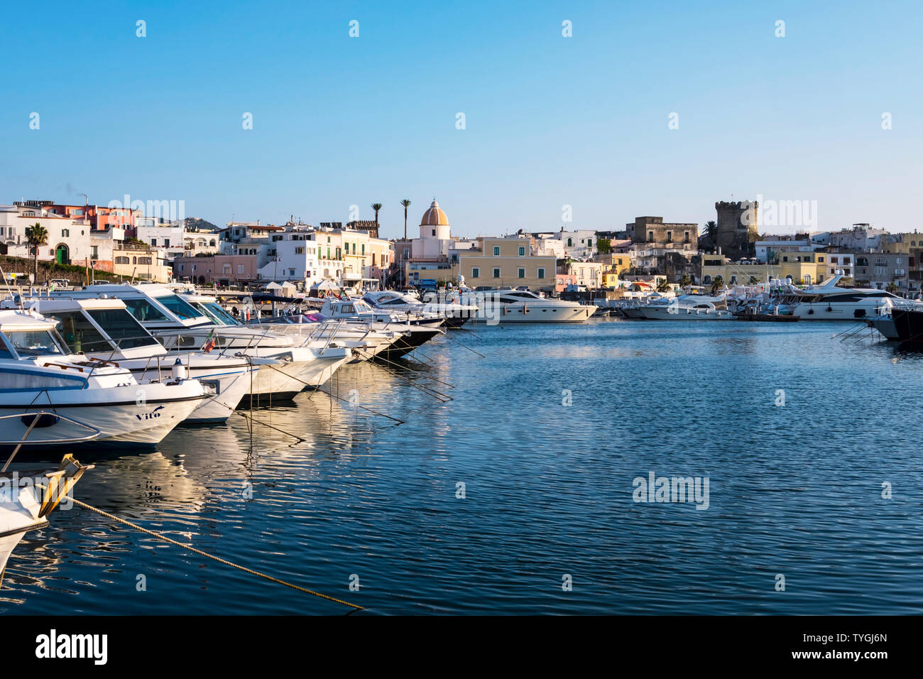 The port of Forio d'Ischia, Italy Stock Photo - Alamy