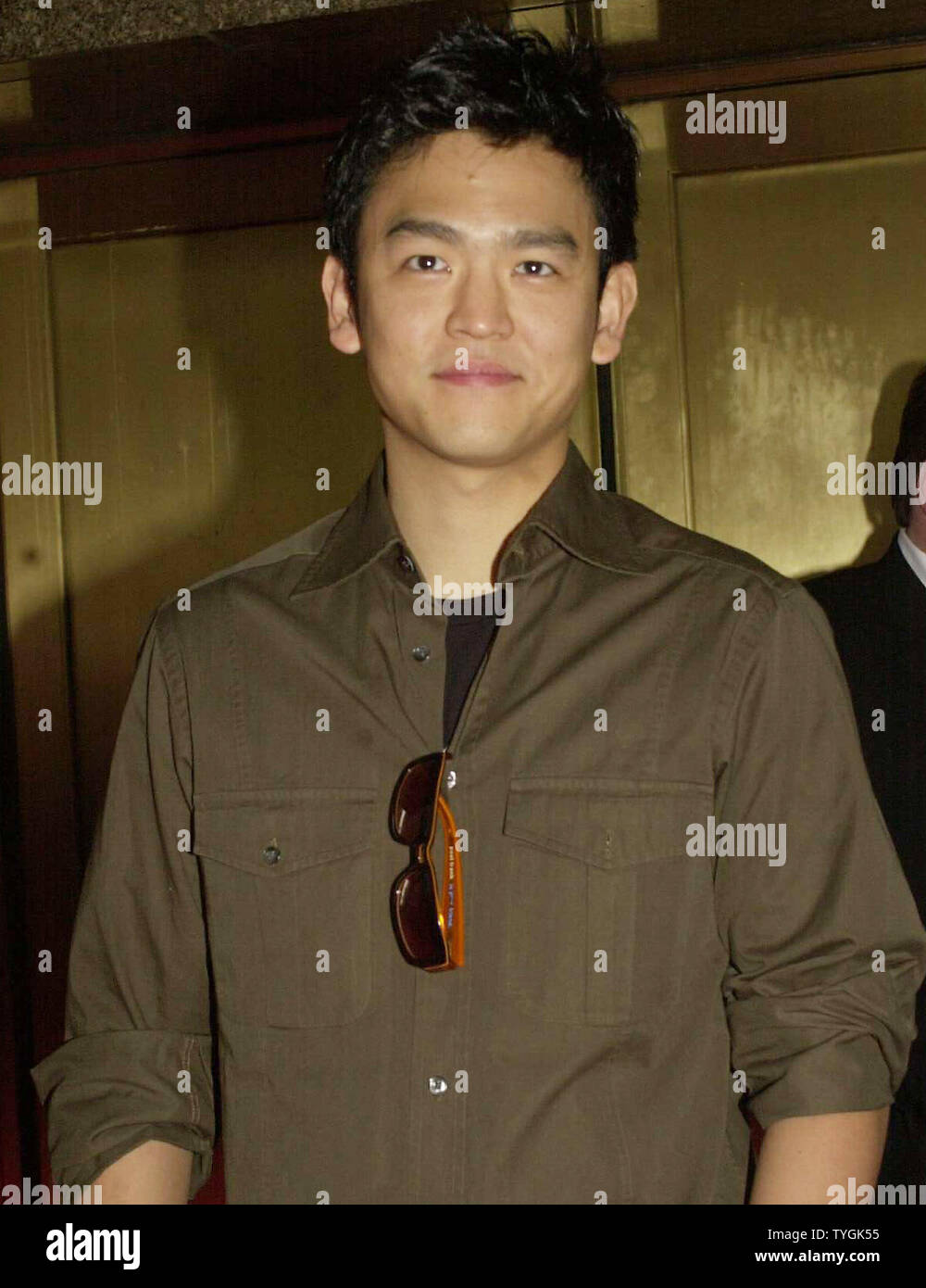 Actor John Cho promos his new tv series "Men's Room" at the 2004-05 NBC ...