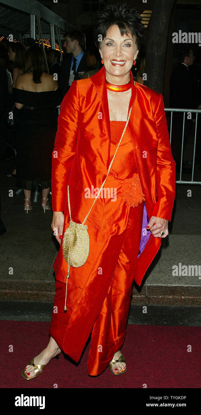 Linda Dano poses for pictures at the Daytime Emmy's at Radio City Music ...