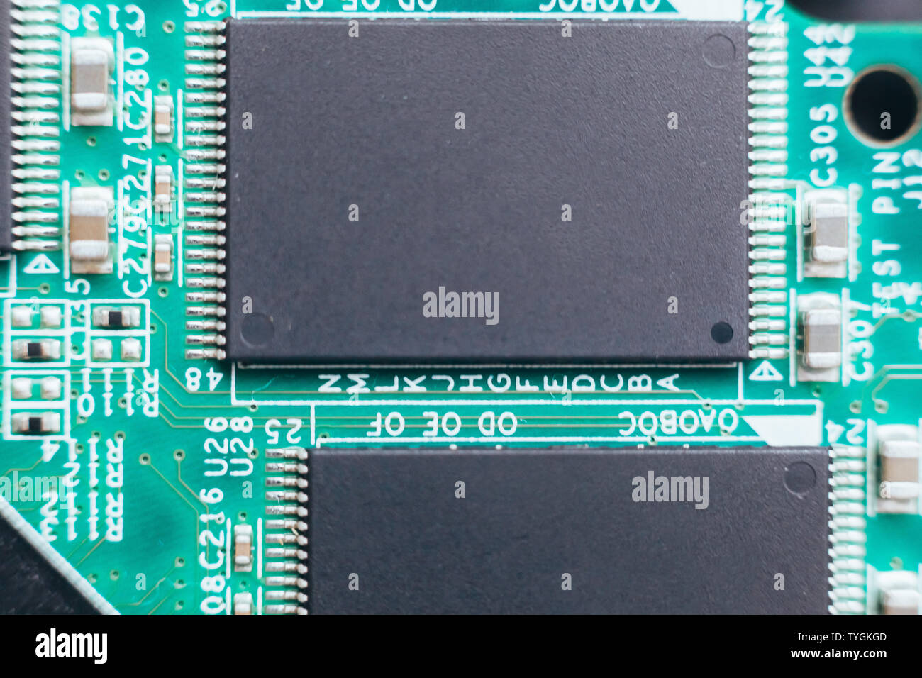 Circuit board repair. Electronic hardware modern technology ...