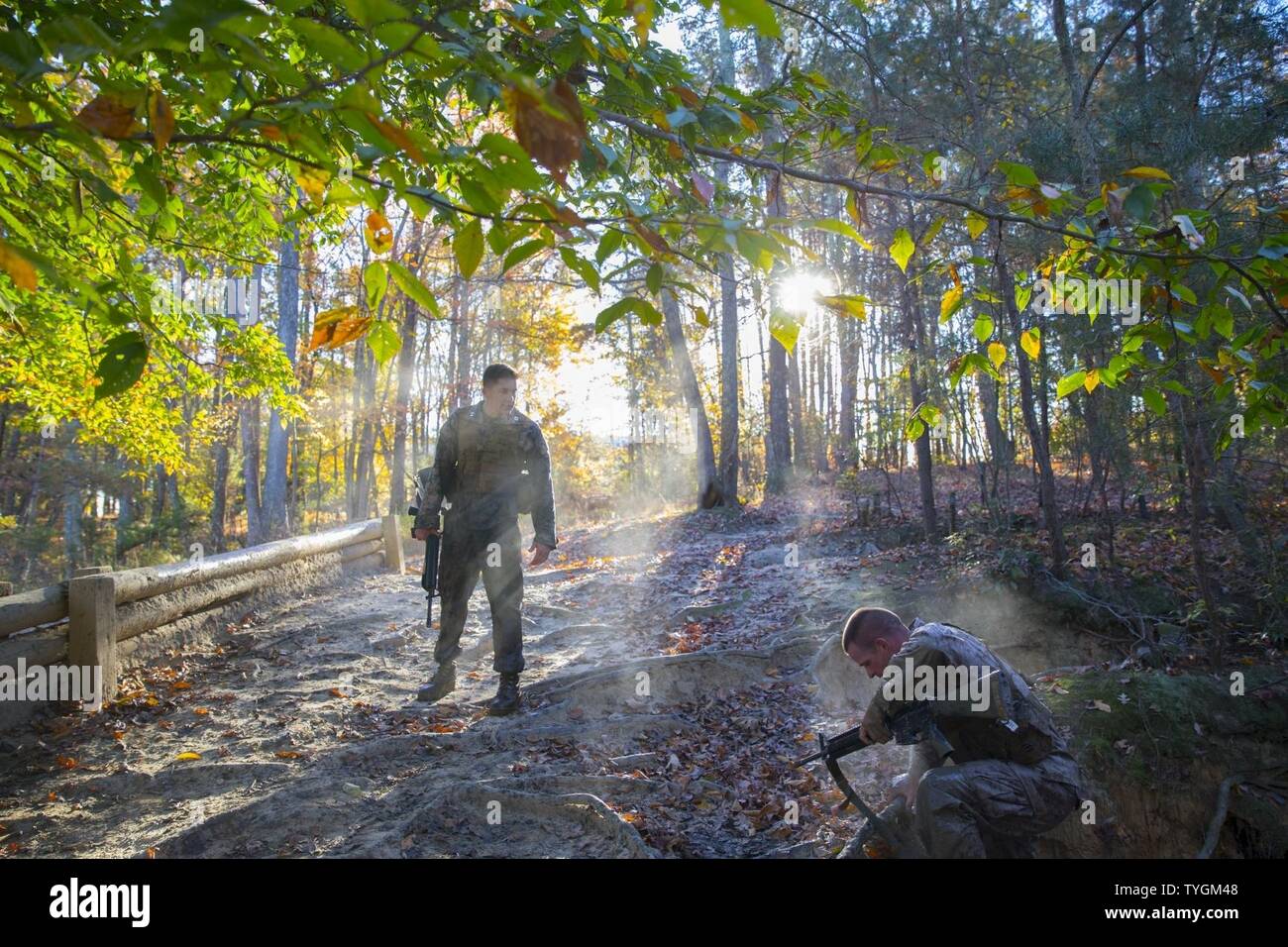 A U.S. Marine Capt. with Officer Candidate School (OCS) motivates ...