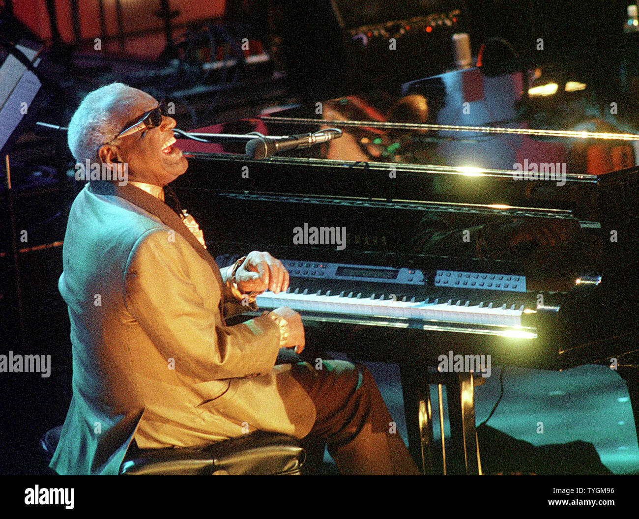 Singer Ray Charles shown performing in March 2000 died in California on ...