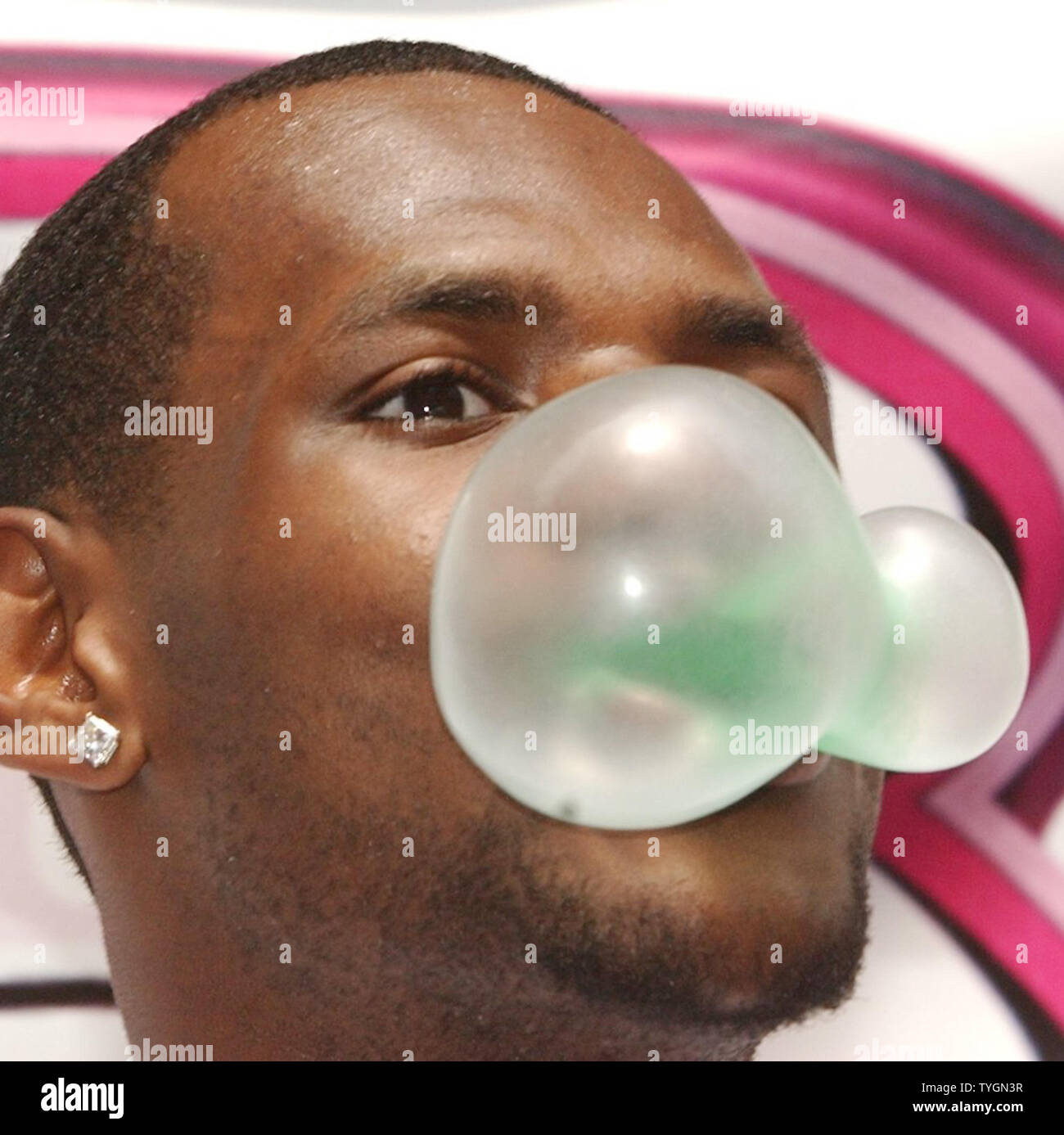 LeBron James, 2004 NBA Rookie of the Year for the Cleveland Cavaliers ...