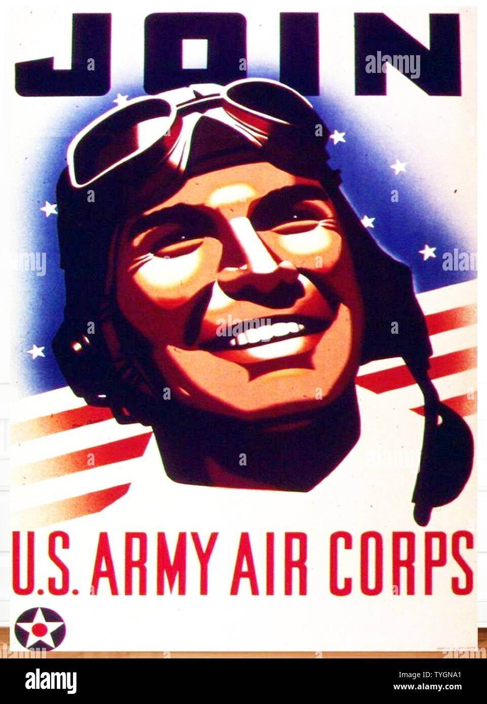 U.S. Army Air Corps recruiting poster from World War II Stock Photo - Alamy