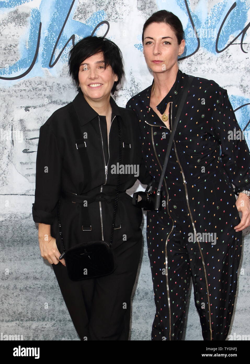 London.UK. Sharleen Spiteri and Mary McCartney at Serpentine Gallery ...