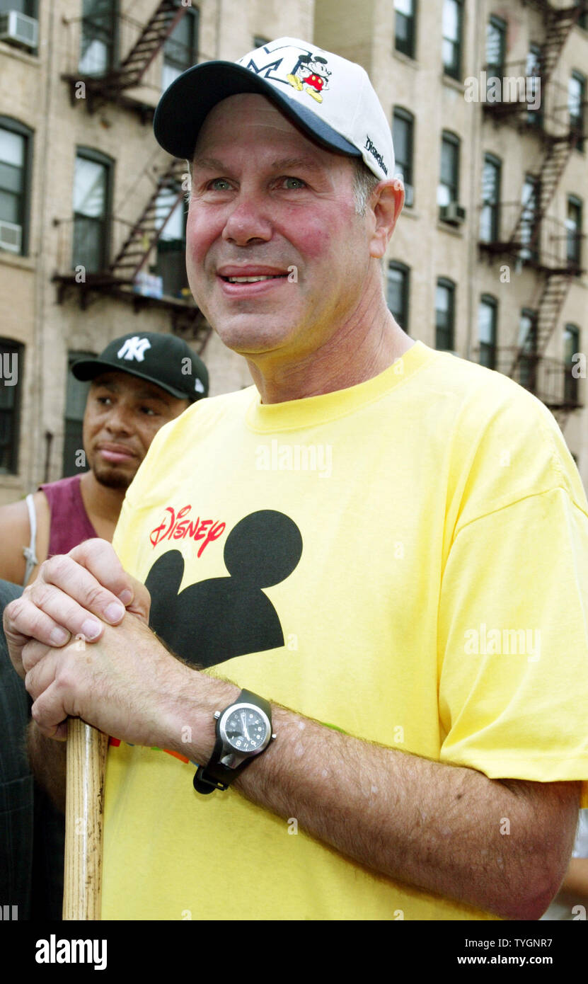 Michael Eisner CEO of Walt Disney Company and Bette Midler, founder of ...